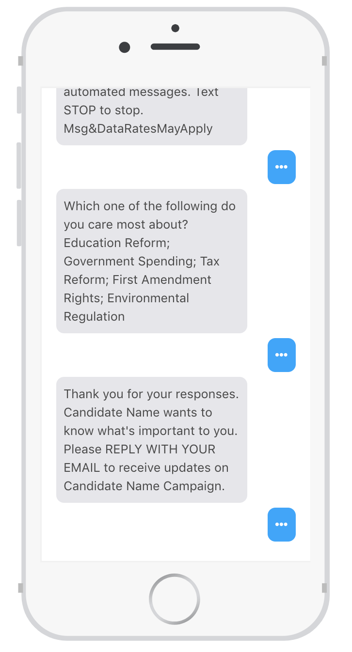 Political Campaign: SMS Marketing Creative Tips